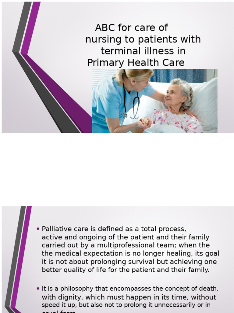ABC For Nursing Care of Patients | PDF | Terminal Illness | Anxiety