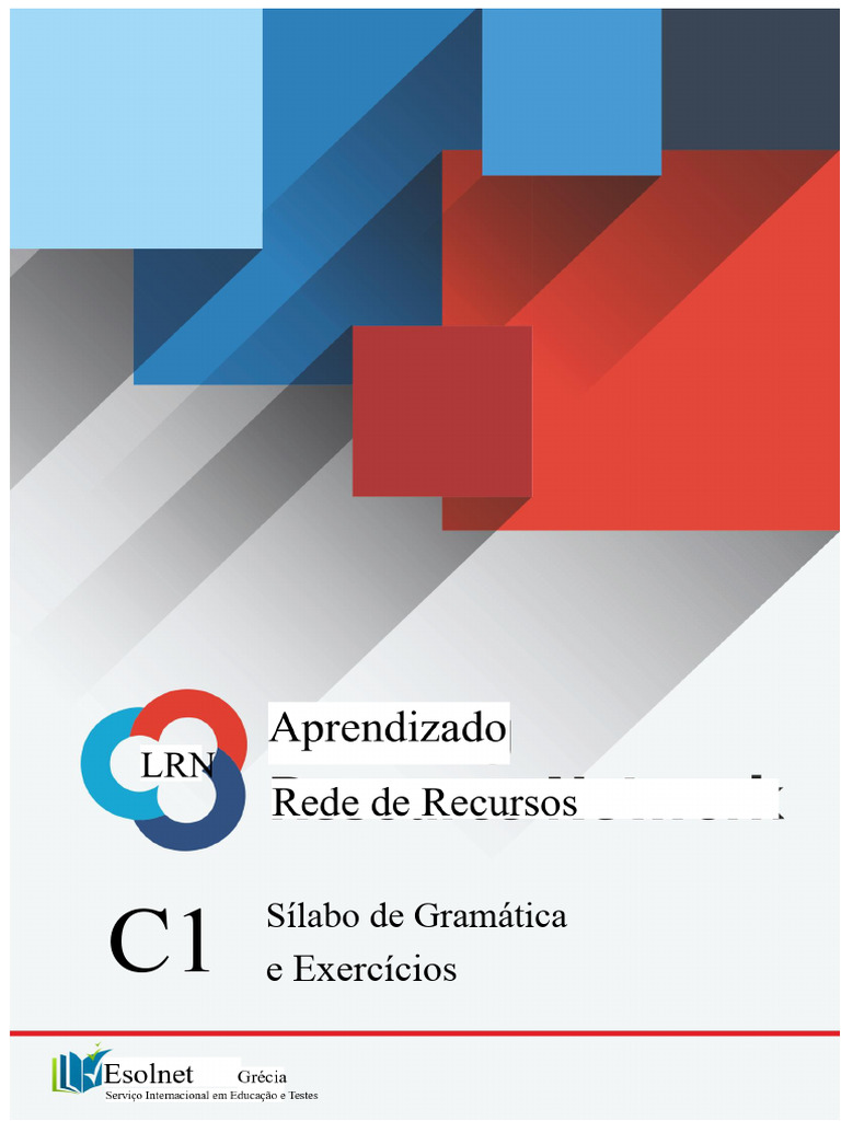Síntese e Exercícios de Gramática C1 para o LRN | PDF | Tempo | Linguística