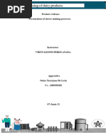 Cheese Making Process Flow Diagram | PDF | Cheesemaking | Cheese
