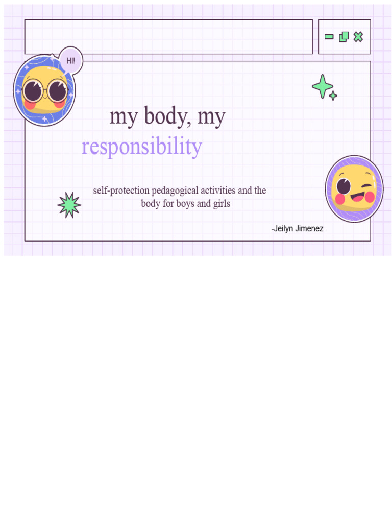 self-protection activities and the body | PDF | Pedagogy | Cognition