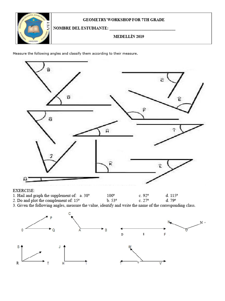 ANGLE Measurement WORKSHOP | PDF