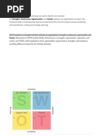 CIPD SWOT and PESTLE Analysis Guide | PDF | Competitive Advantage ...