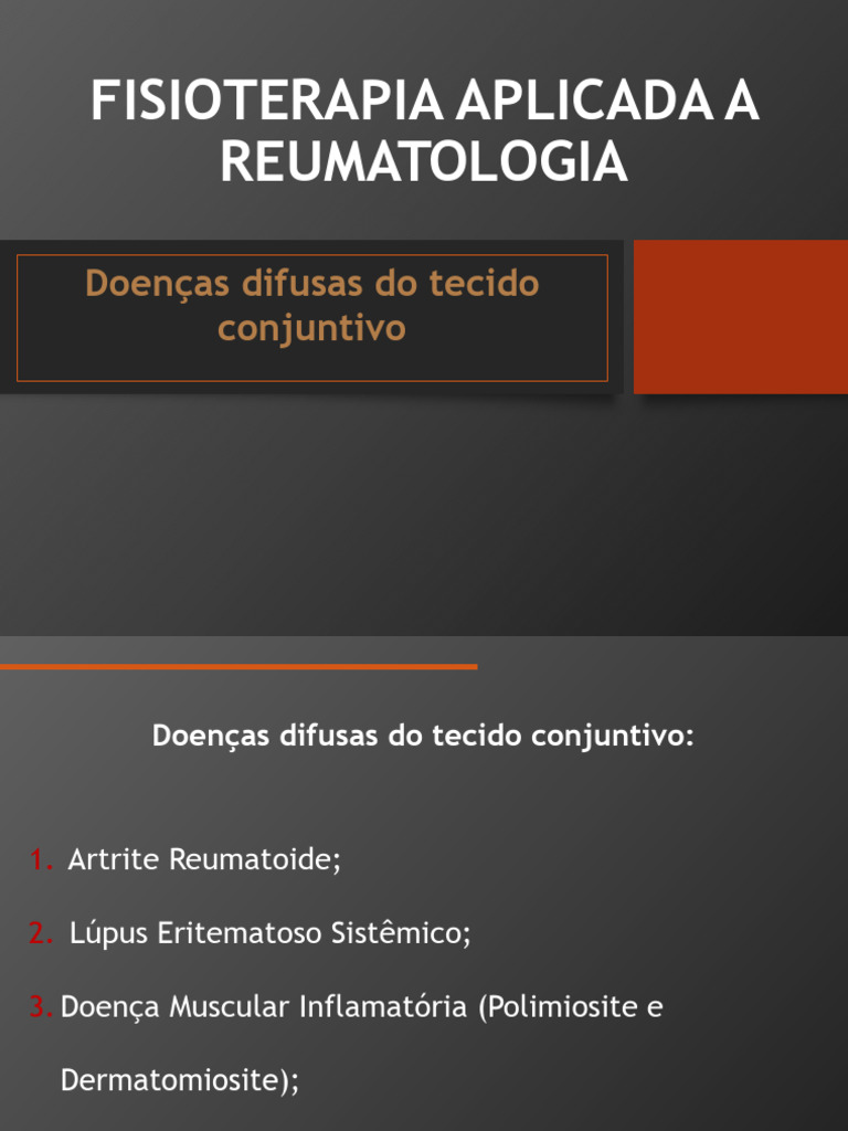 Fisioterapia em Artrite Reumatoide | PDF | Artrite | Artrite reumatoide