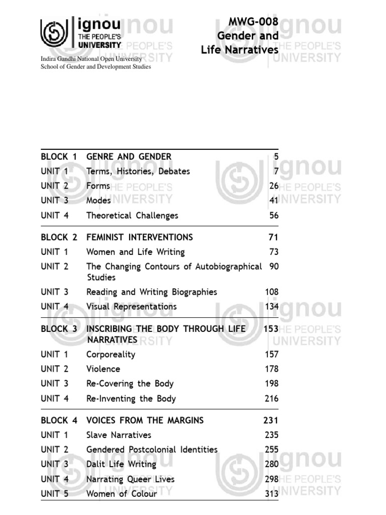 Mgs-008b1e Block 1 | PDF | Autobiographies | Biography