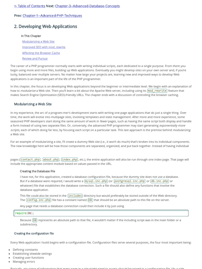 Chapter 2 Developing Web Applications.html | PDF | World Wide Web ...