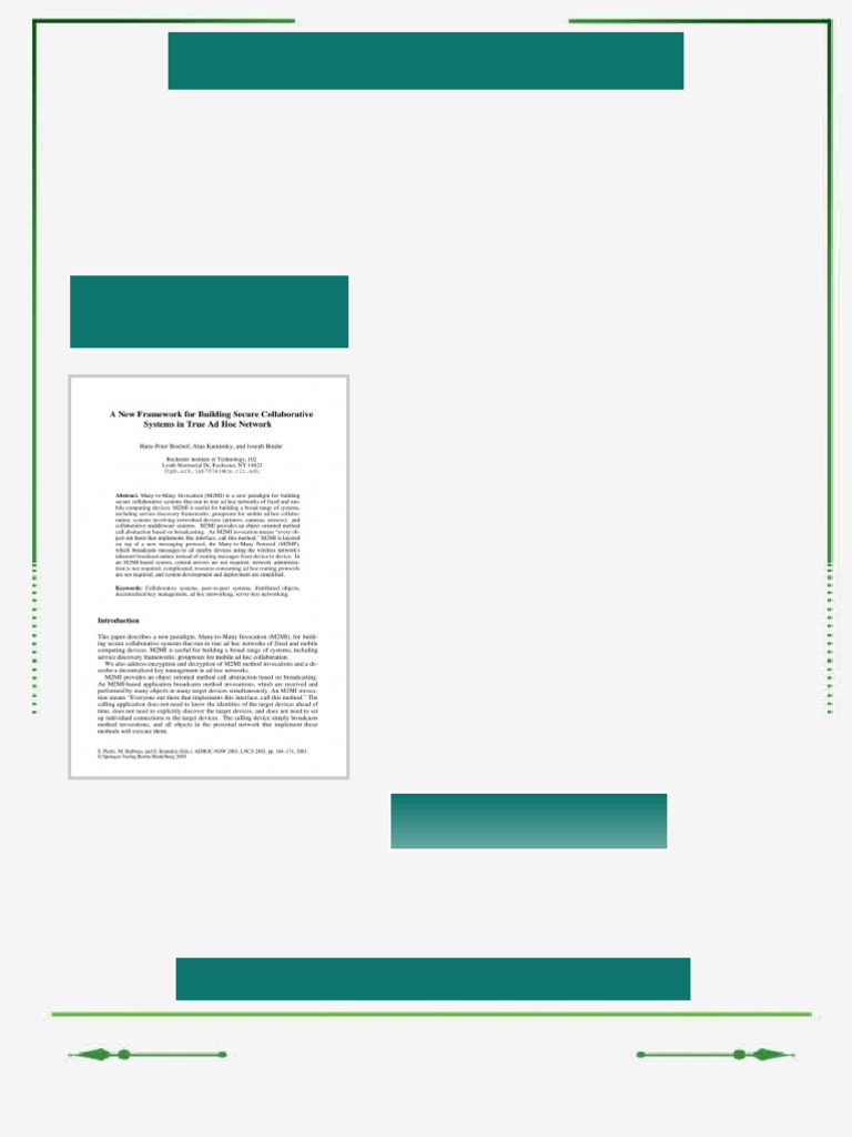 A New Framework for Building Secure Collaborative Systems in True Ad ...