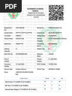 Checkpost Tax e-Receipt v4.4.0 | PDF | Vehicles | Transport