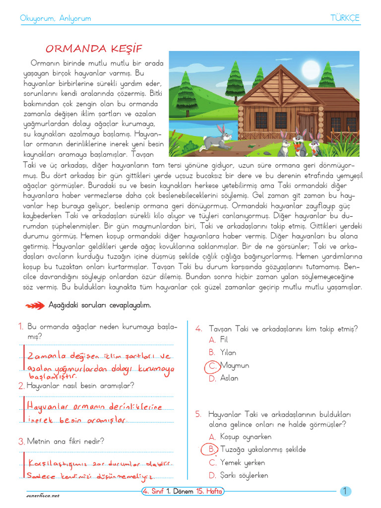 COZUM 4 1 15 Haftalik Odev 1 1 | PDF
