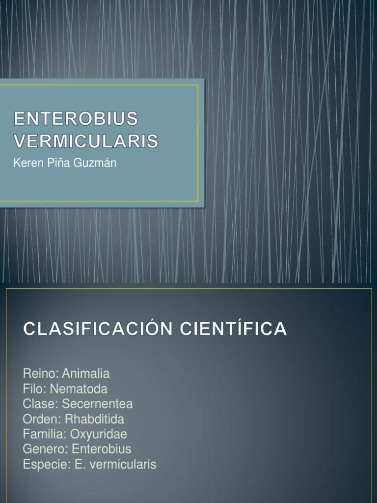 Oxiuros: Ciclo de Vida, Síntomas e Infección por Enterobius ...