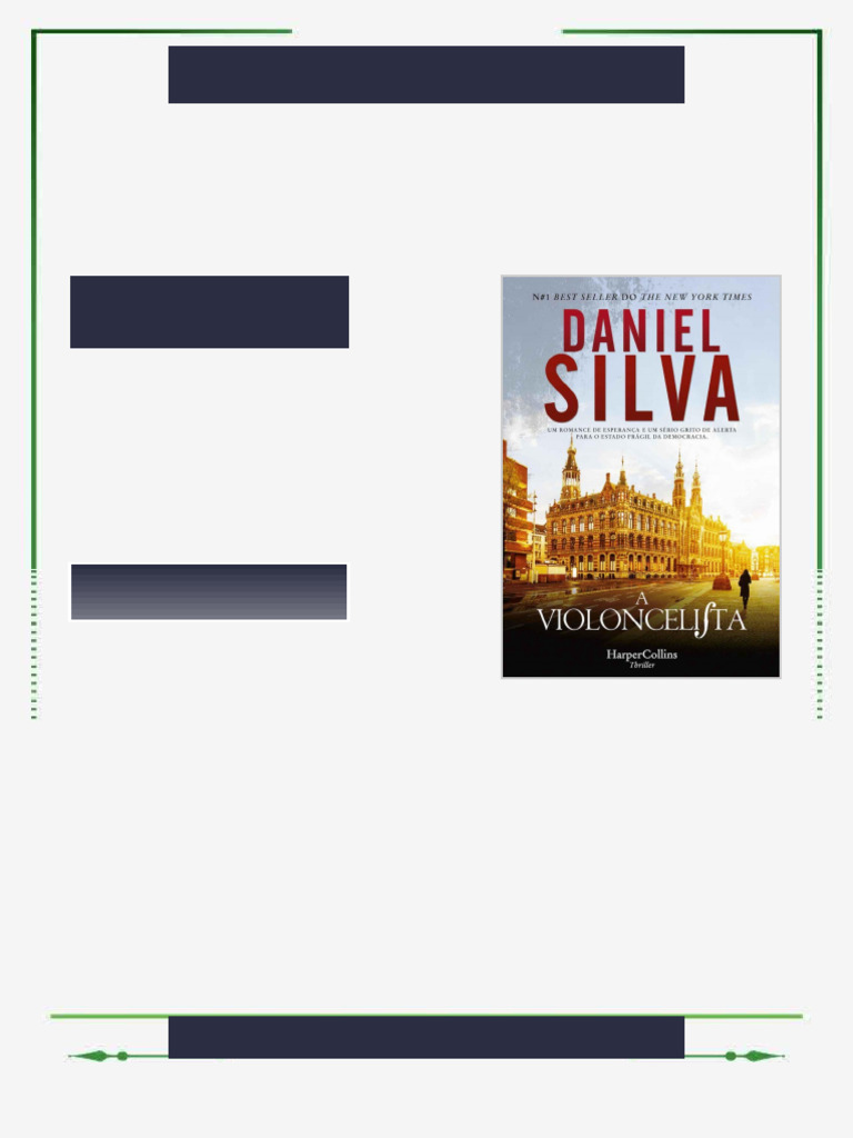 A violoncelista Daniel Silva ebook extended reading edition | PDF ...