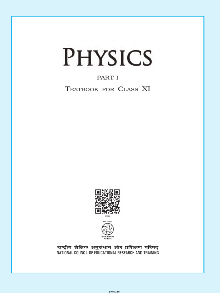Class XI NCERT Textbook 2021-22 PDF | PDF | Science