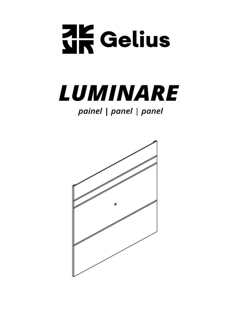 Luminare Painel Esquema de Montagem | PDF