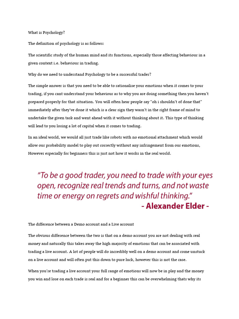 Lesson 3 - Psychological Aspect | PDF | Mind | Emotions