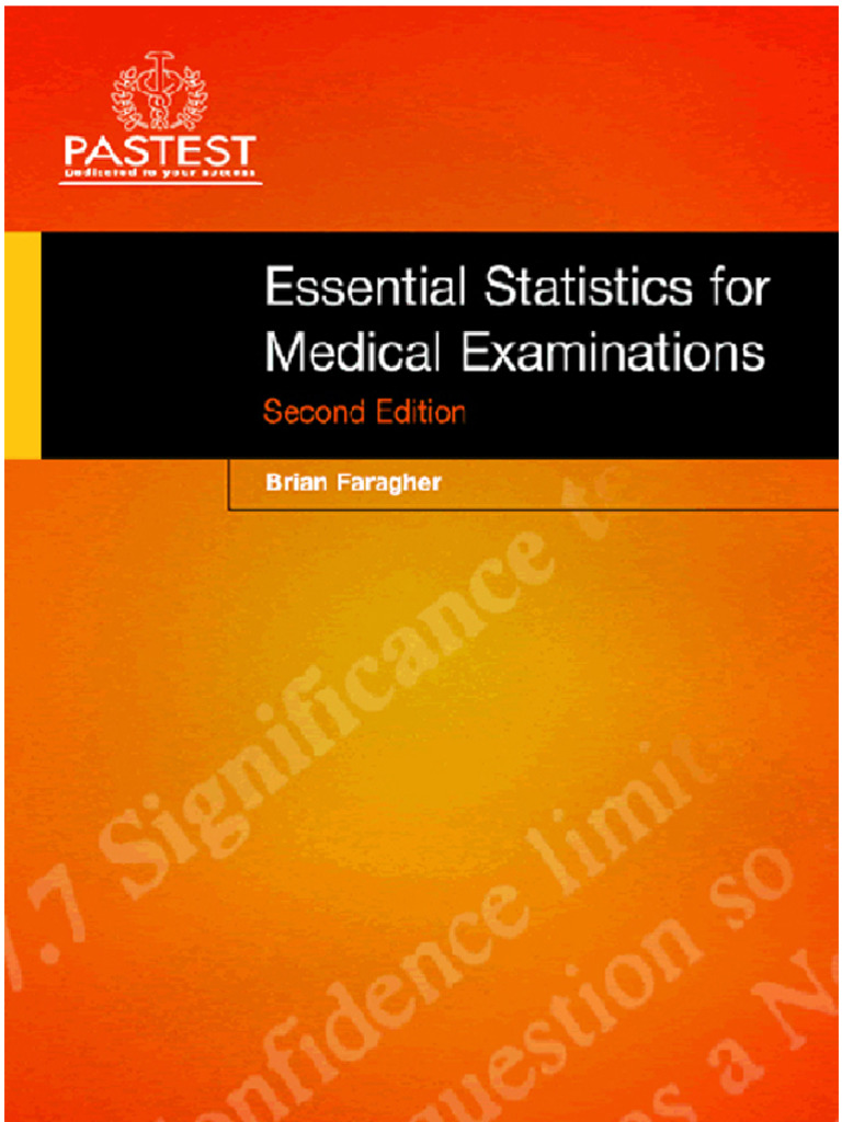 Essential Statistics For Medical Examinations 2e | PDF | Normal ...