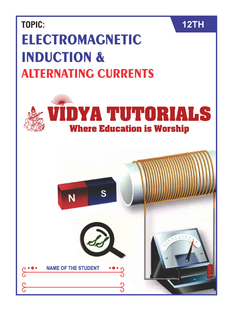 Electromagnetic Induction & AC | PDF