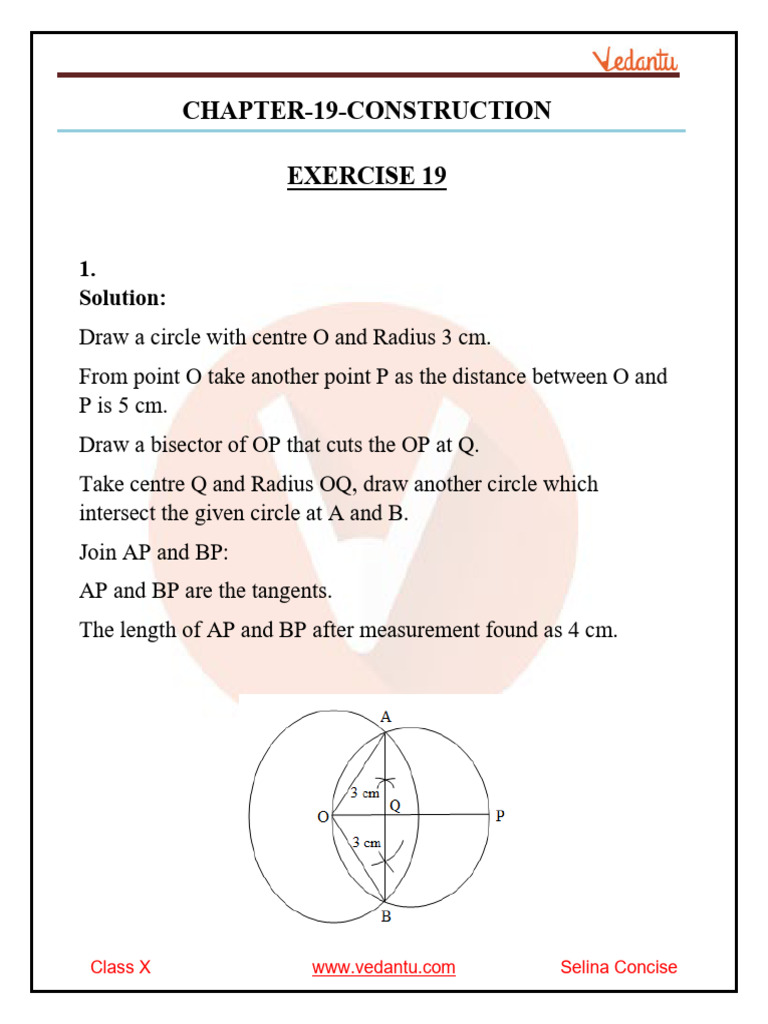 Selina Concise Mathematics Class 10 ICSE Solutions for Chapter 19 ...