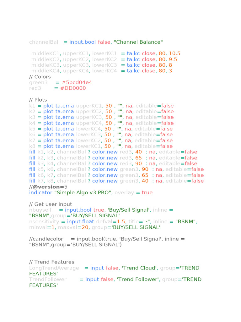 Simple Algo v3 | PDF