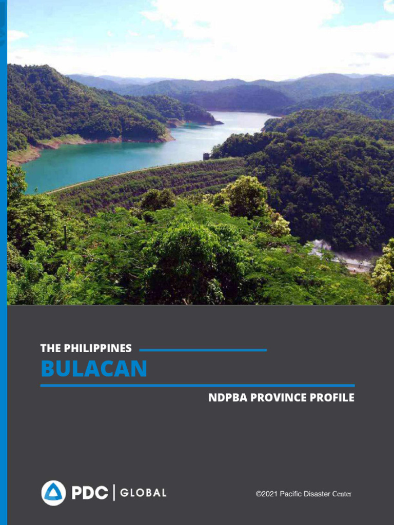 Bulacan Province Profile: Risks & Resilience | PDF | Seasons | Typhoon