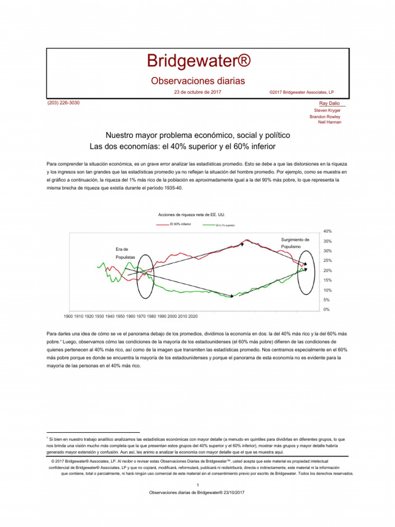 Nuestro Mayor Problema Economico, Social y Politico t | PDF | Deuda ...