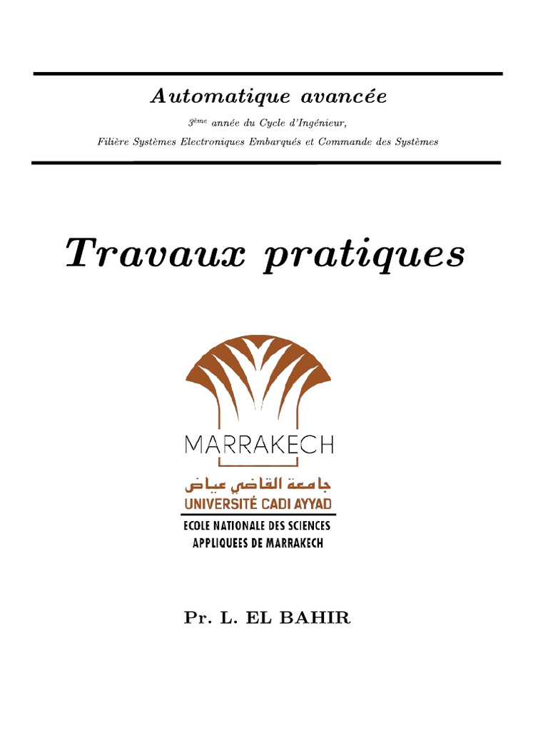 TP Auto Avanc | PDF