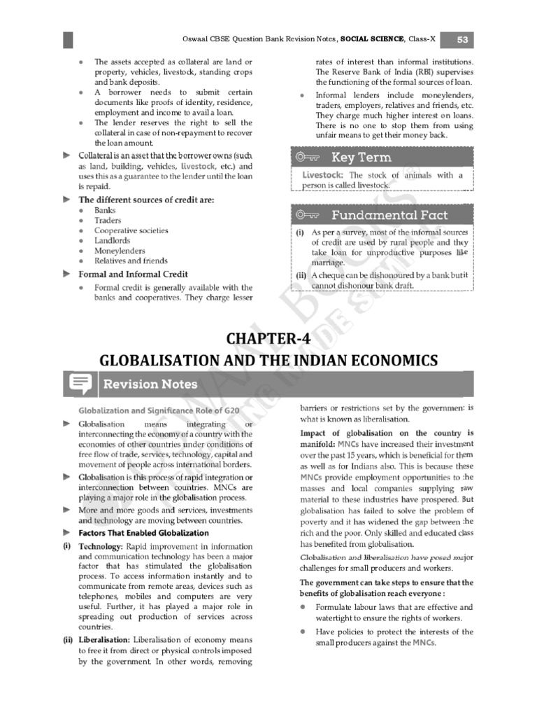 Revision Notes (3) | PDF