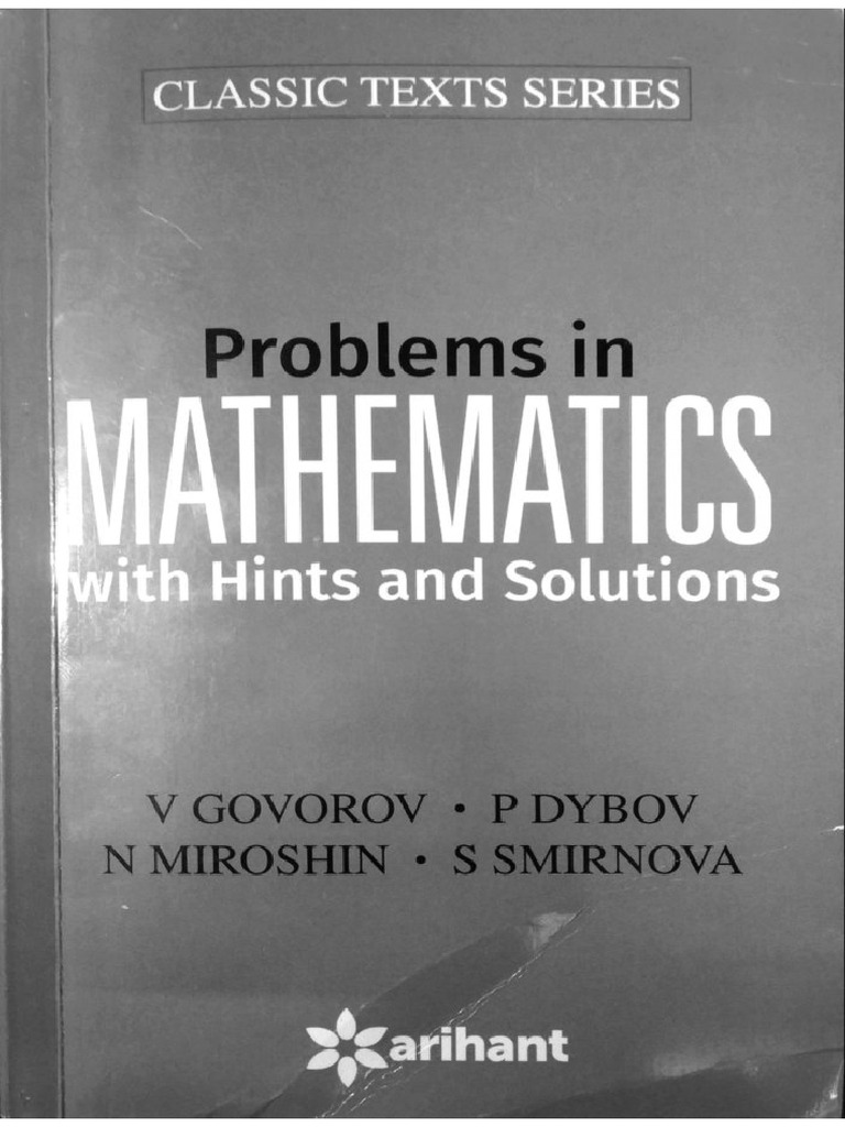 Prilepko Problems in Mathematics (5) | PDF
