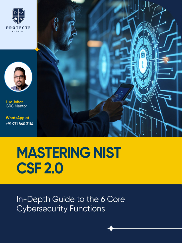 Master NIST CSF 2.0: Core Functions Guide | PDF | Computer Security ...