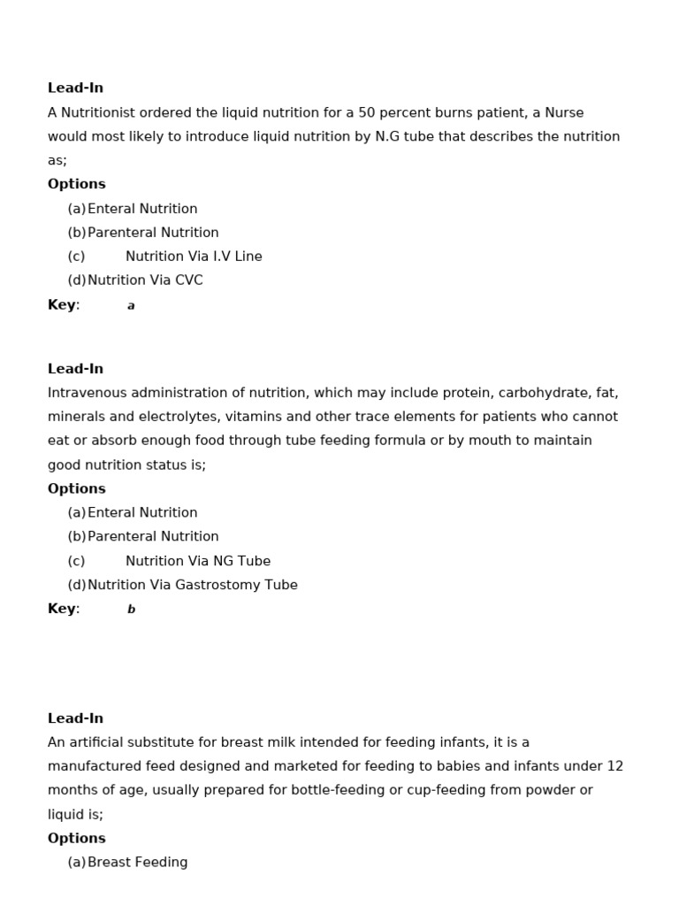 Nutrition Types and Dietary Guidelines | PDF | Coronary Artery Disease ...