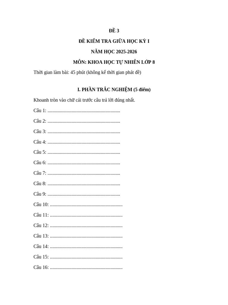 De3-4-5_KHTN8_GiuaKyI_2025-2026 | PDF