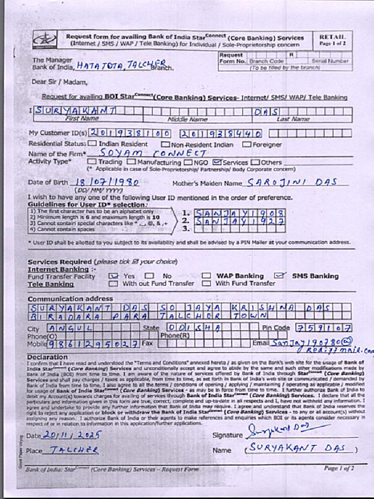 Bank of India | PDF