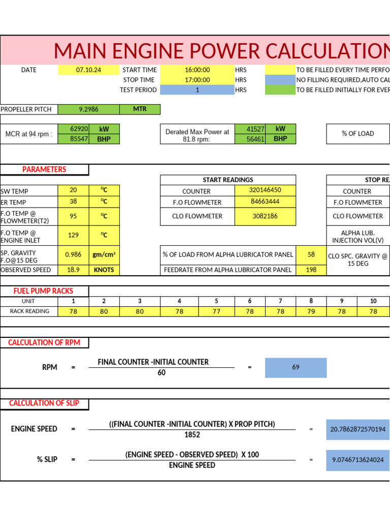 Apl California Me Power Calc - Oct | PDF | Vehicle Parts | Vehicle ...