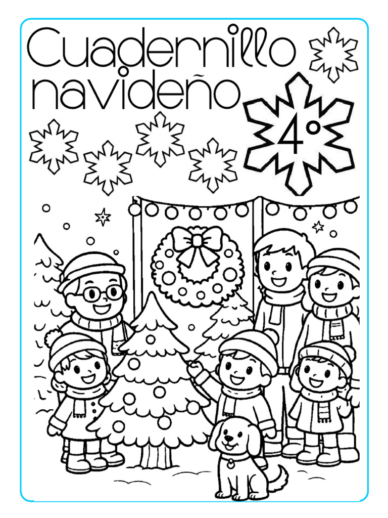 Cuadernillo Navideño 4°: Actividades y Juegos | PDF | Entorno natural ...