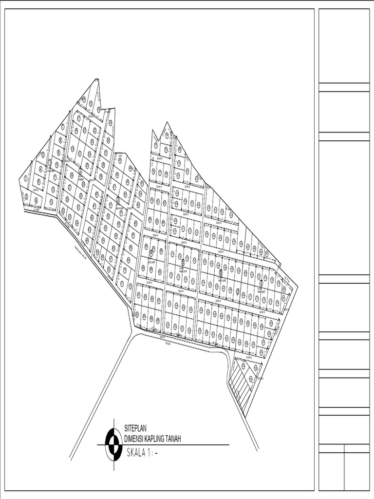 Siteplan and Land Dimensions Overview | PDF