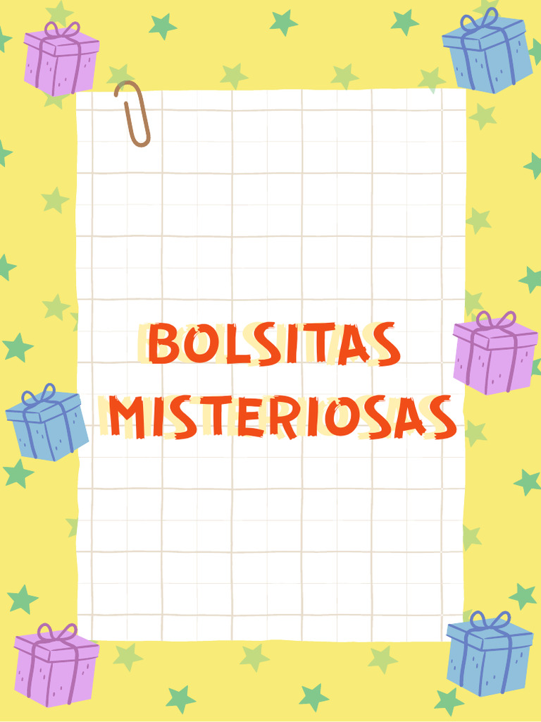Bolsitas Misteriosas PDF | PDF