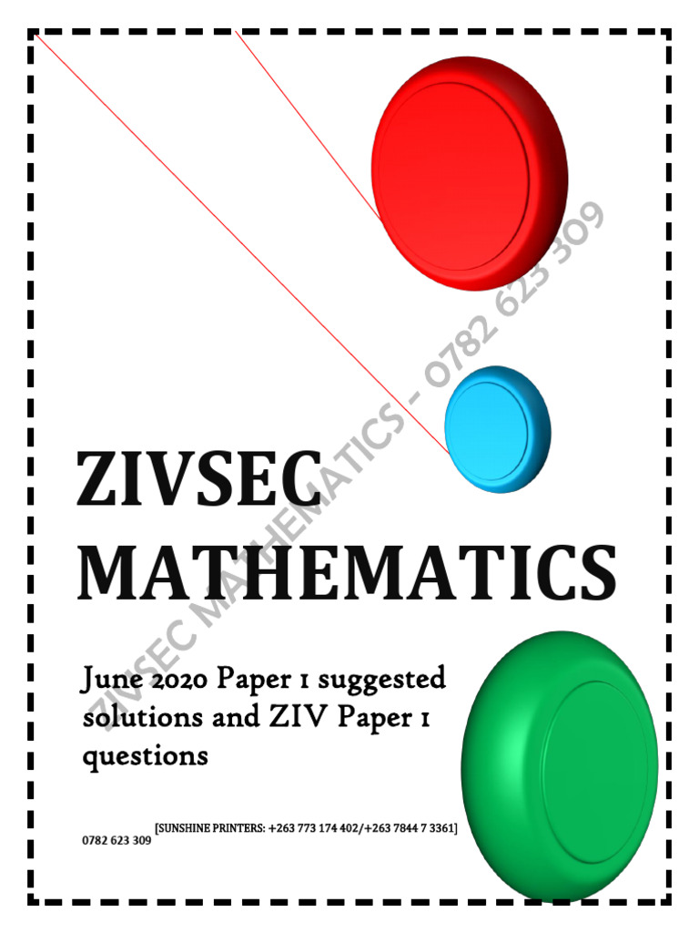 Mathematics Solutions and Questions Guide | PDF | Inequality ...