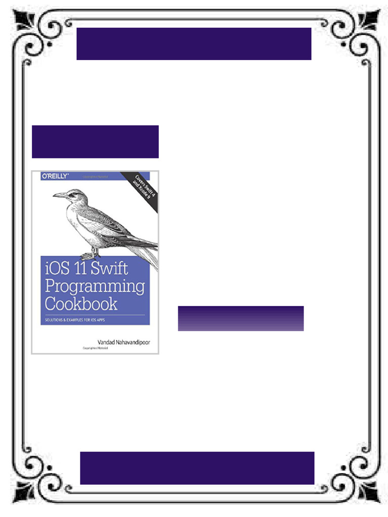 iOS 11 Swift Programming Cookbook Solutions and Examples for iOS Apps 1st Edition Vandad ...