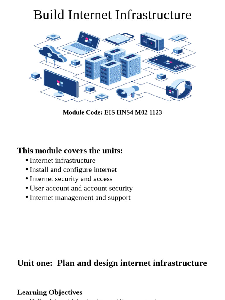 Build Internet Infrastructure | PDF | Osi Model | Computer Network