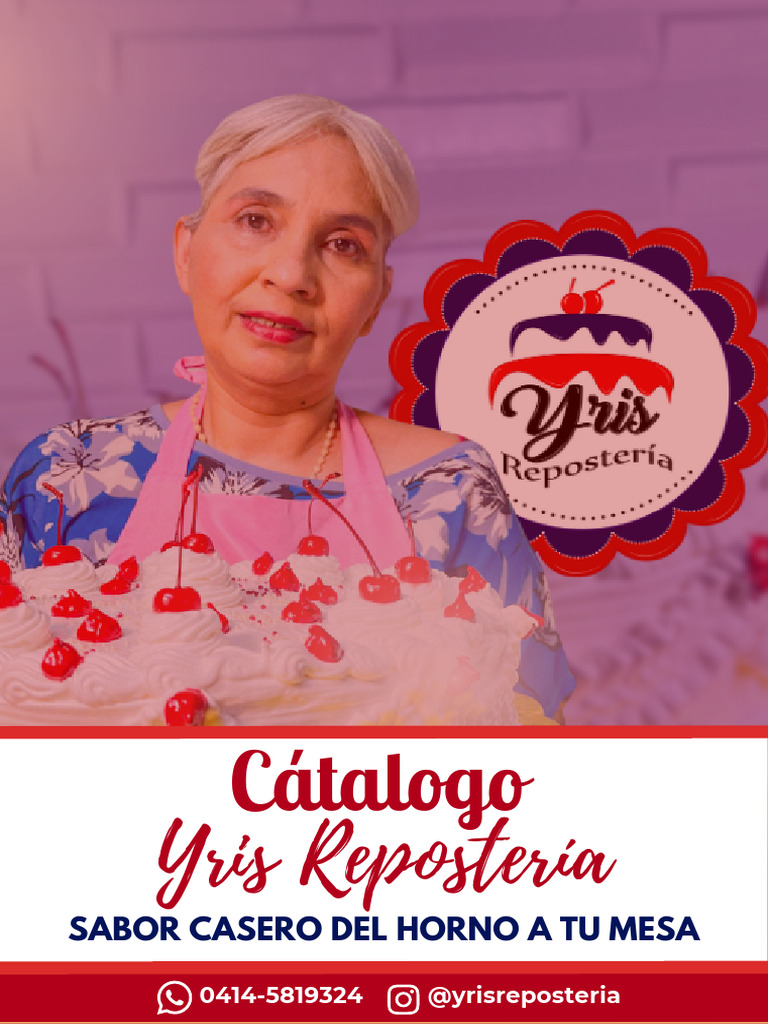 Catálogo Yris Reposteria - 20250120 - 105534 - 0000 | PDF | Alimentos ...