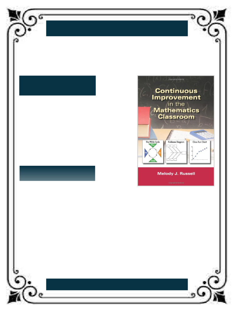 Continuous Improvement in the Mathematics Classroom Jenkins ebook ...