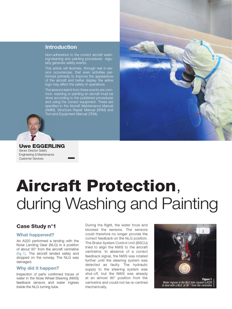 Aircraft Protection During Washing and Painting | PDF | Aviation | Aircraft