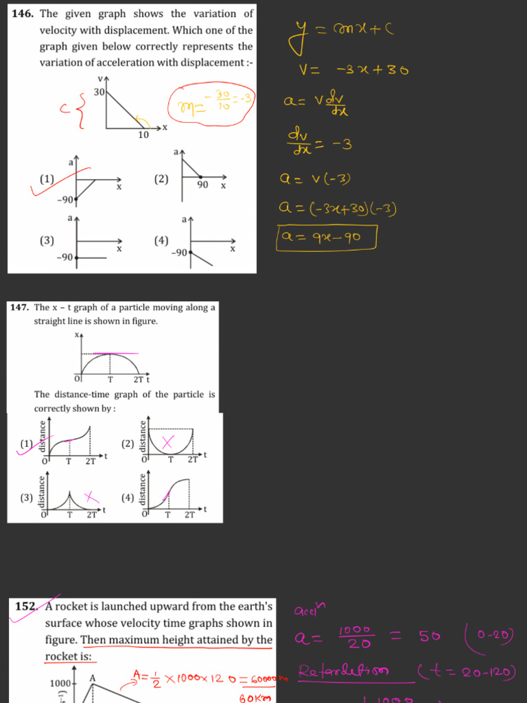 Kinematics 1 | PDF