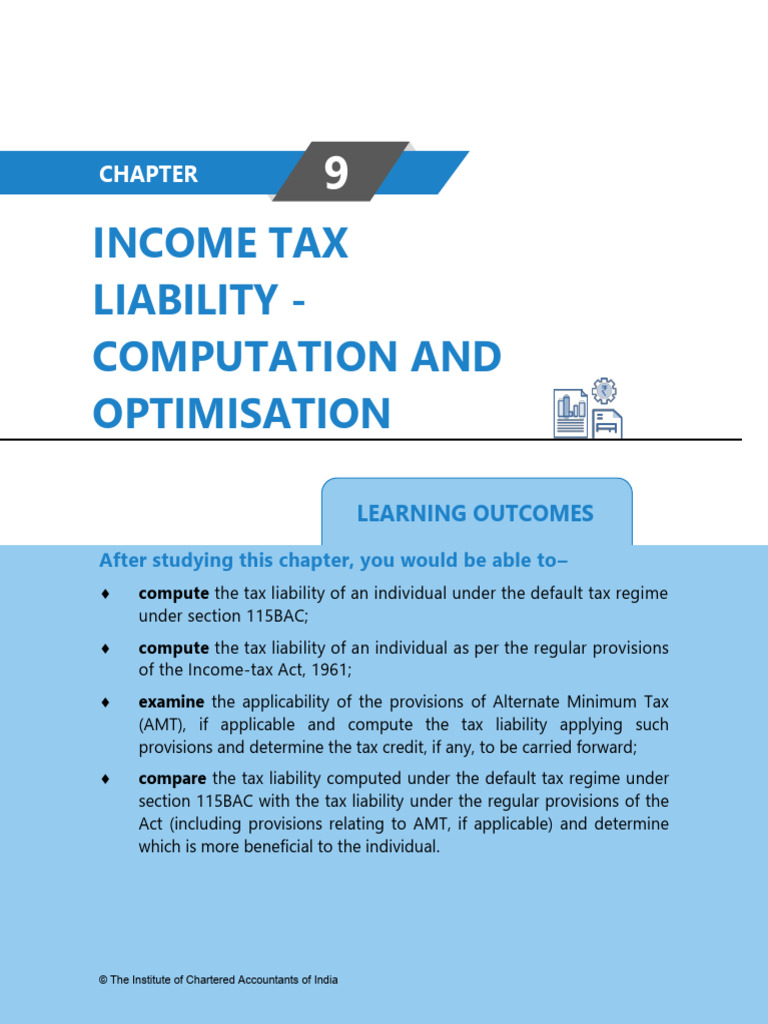 Total Income Qns(Income Tax Liability) M'26 | PDF | Alternative Minimum ...