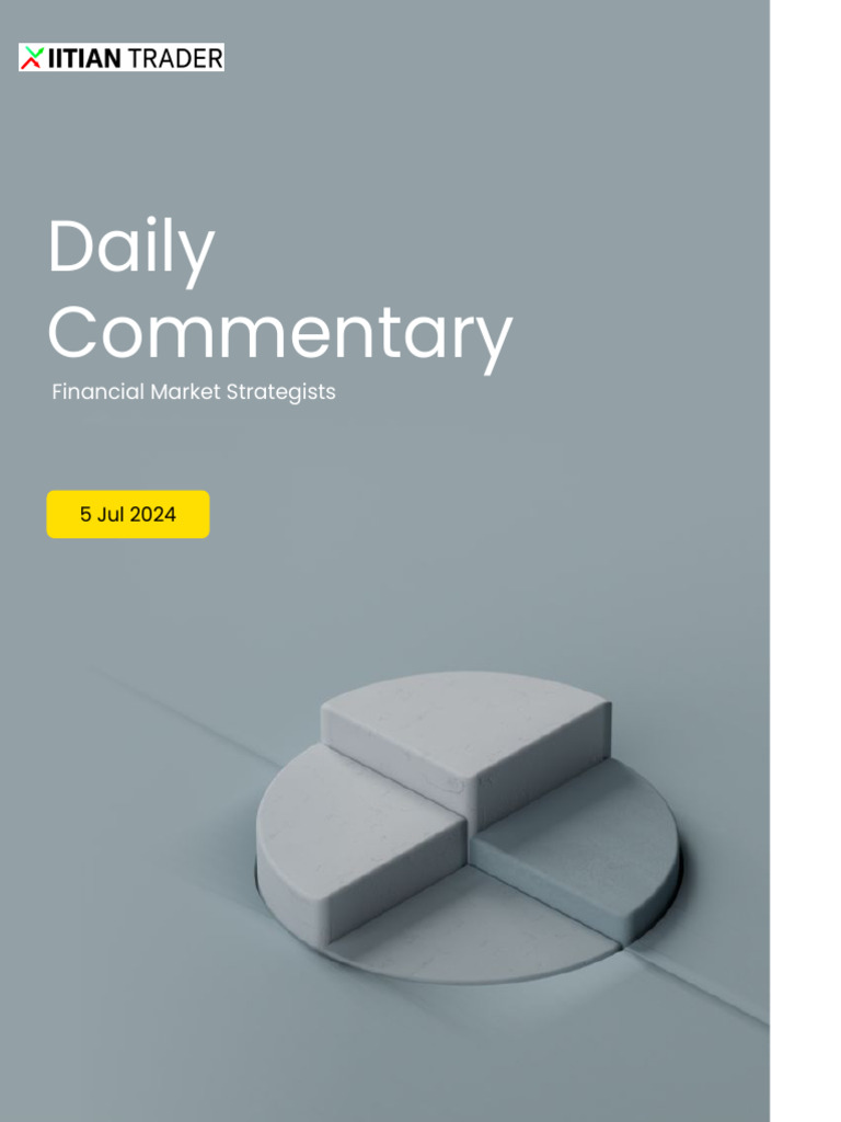 Daily Financial Market Commentary | PDF | Market Trend | Gold As An ...