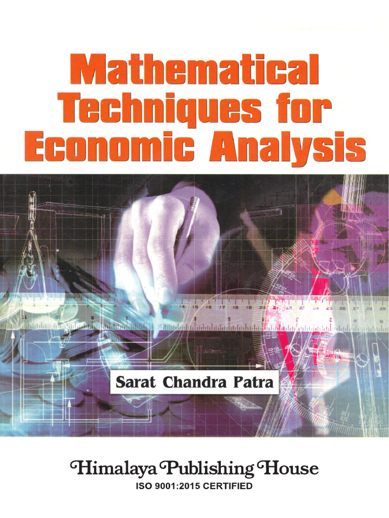 Mathematical Techniques For Economic Analysis, 2023 Edition | PDF | Set ...