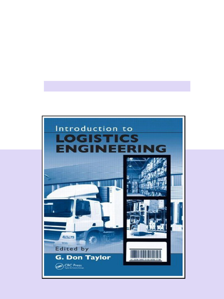 Introduction to Logistics Engineering 1st Edition G. Don Taylor - ebook ...