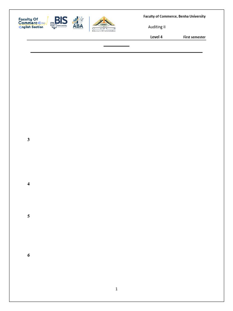 Section 7 Audit 2 | PDF | Sample Size Determination | Audit