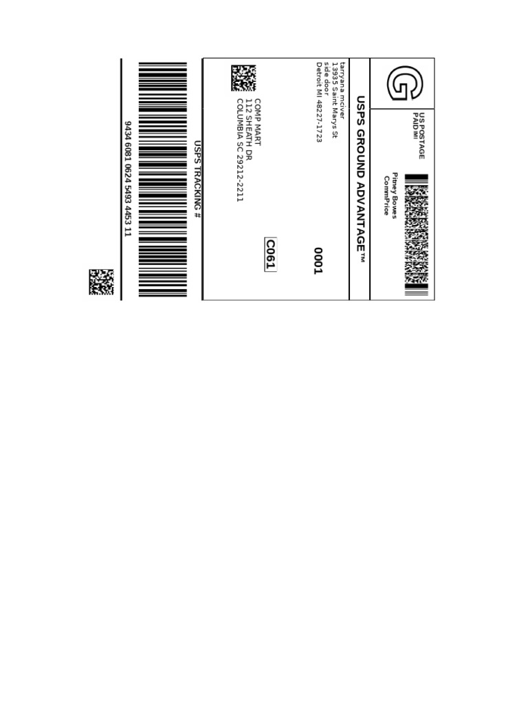 eBay label 17-13830-49563 | PDF
