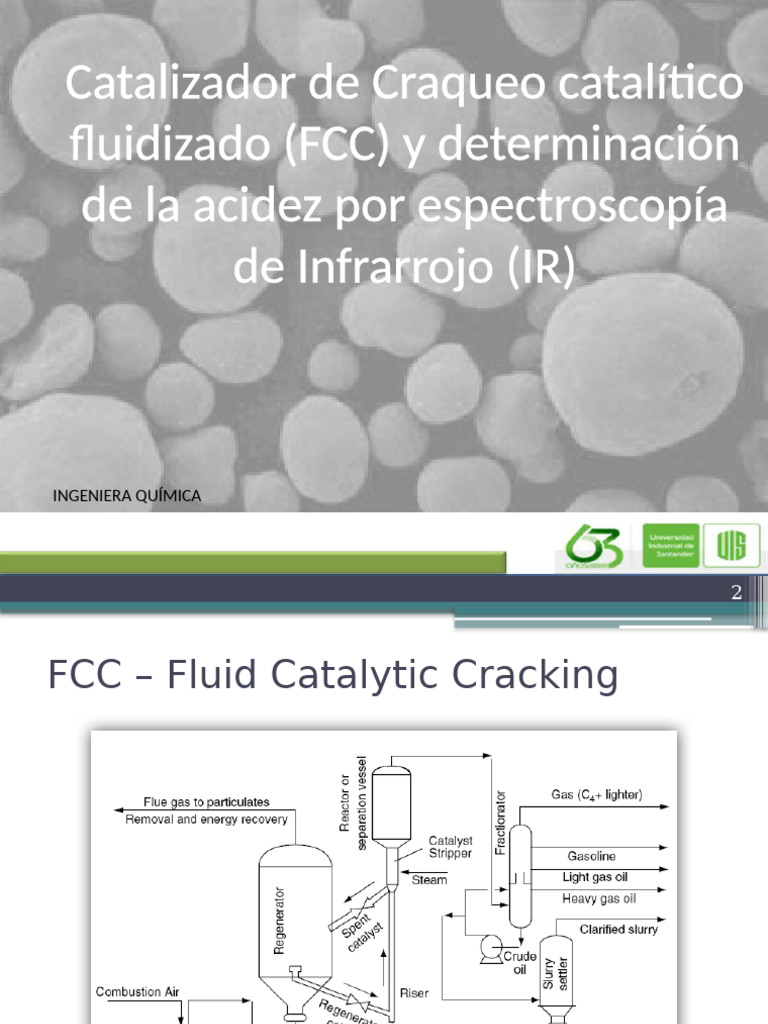 Acidez del Catalizador FCC por IR | PDF | Agrietamiento (Química ...
