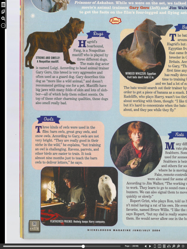Nickelodeon Magazine Raw Scans Collection | PDF