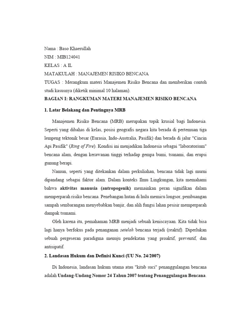 m1b124041 Baso Khaerullah a Mrb | PDF